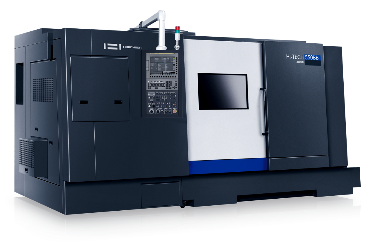 Hi-TECH 550BB | 15”/18” Big Bore Heavy Duty Horizontal Turning Center ...